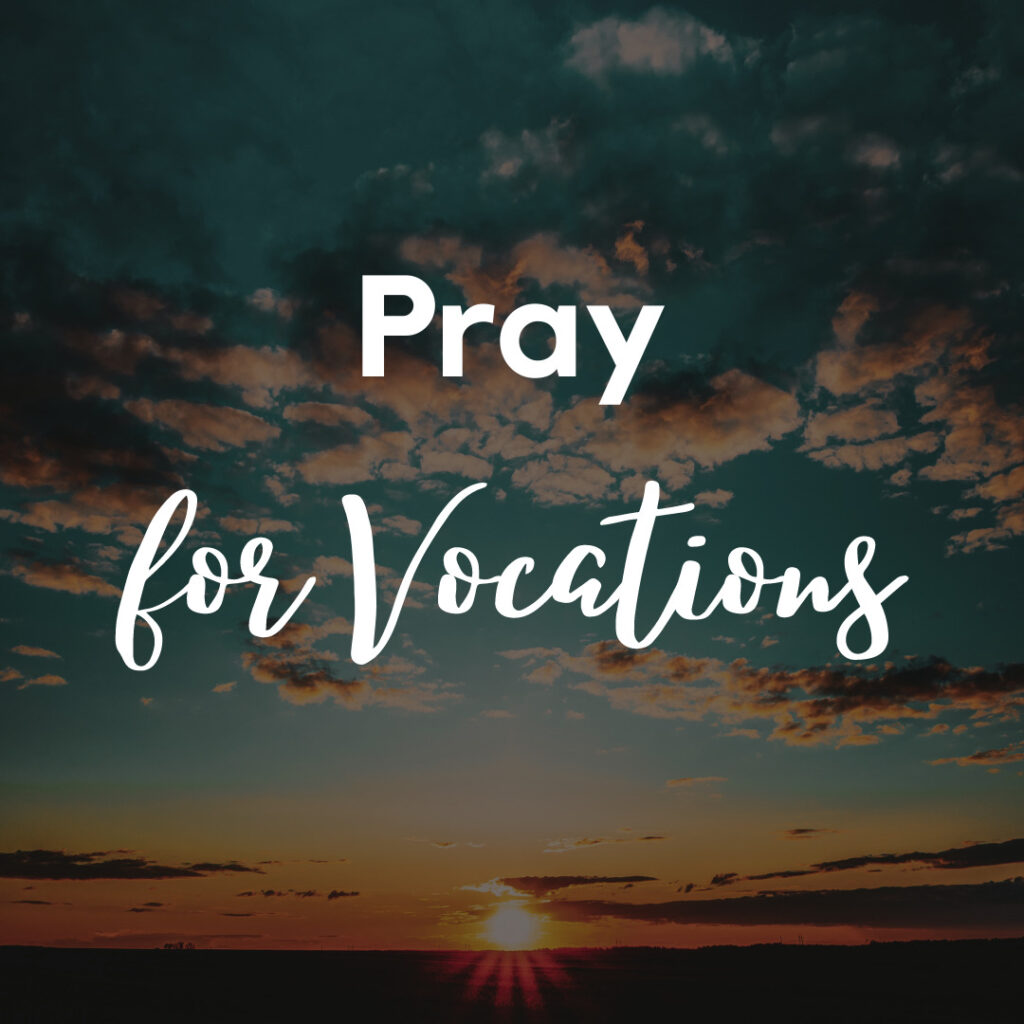 PRAY FOR VOCATIONS | St. Luke